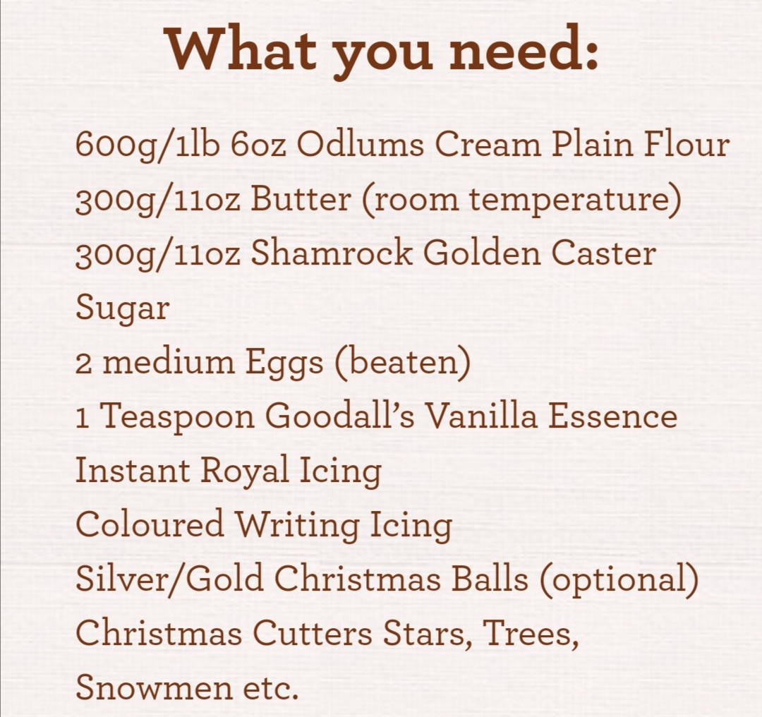 What is the best Vanilla Christmas Biscuit Recipe? Dr Oetker VS Odlums ...