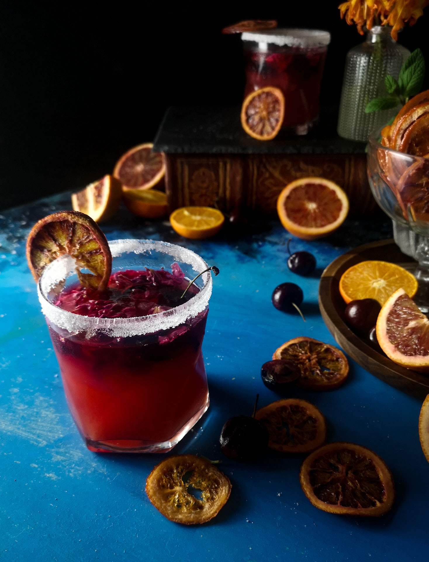 Blood Orange Whiskey Sour Cocktail Recipe - Pink Haired Pastry Chef