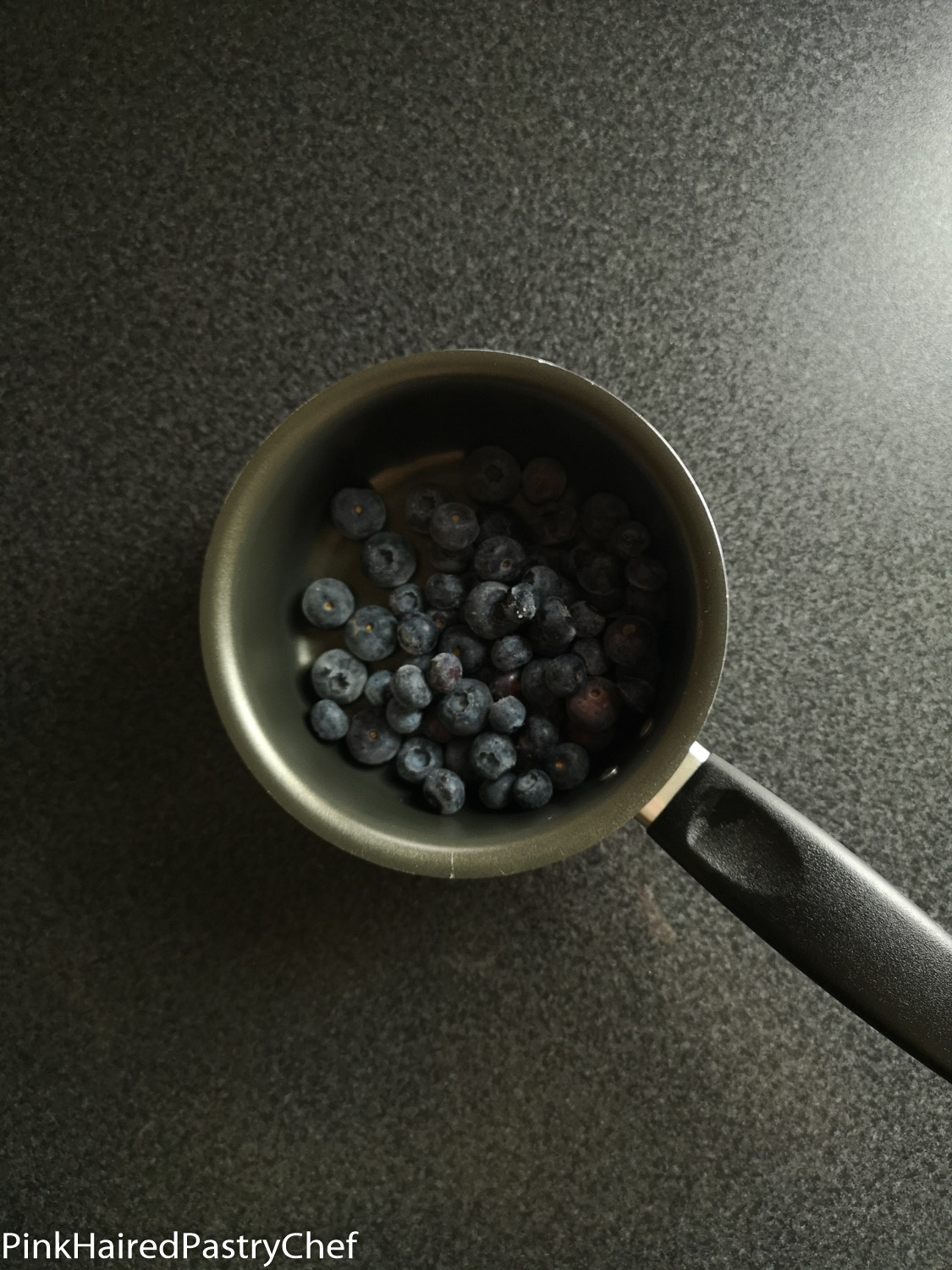 Blueberry White Chocolate Whipped Ganache Recipe - Pink Haired Pastry Chef