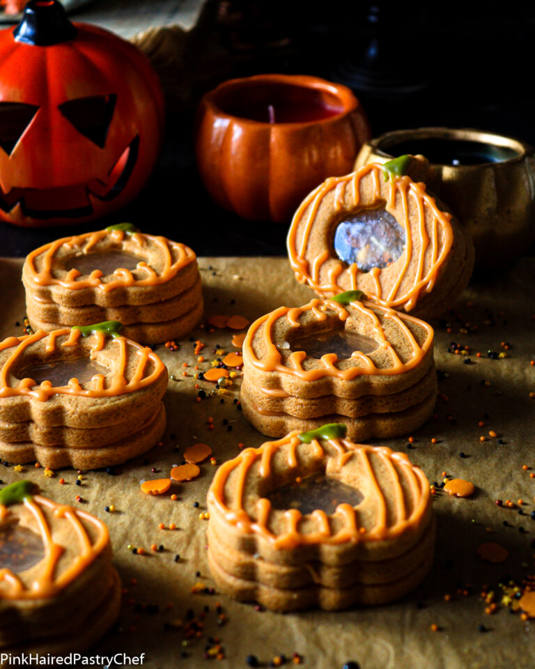 Pumpkin Shaker Cookies Recipe - Pink Haired Pastry Chef