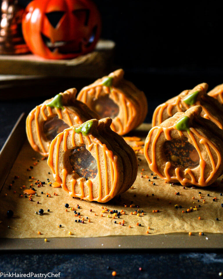 Pumpkin Shaker Cookies Recipe - Pink Haired Pastry Chef