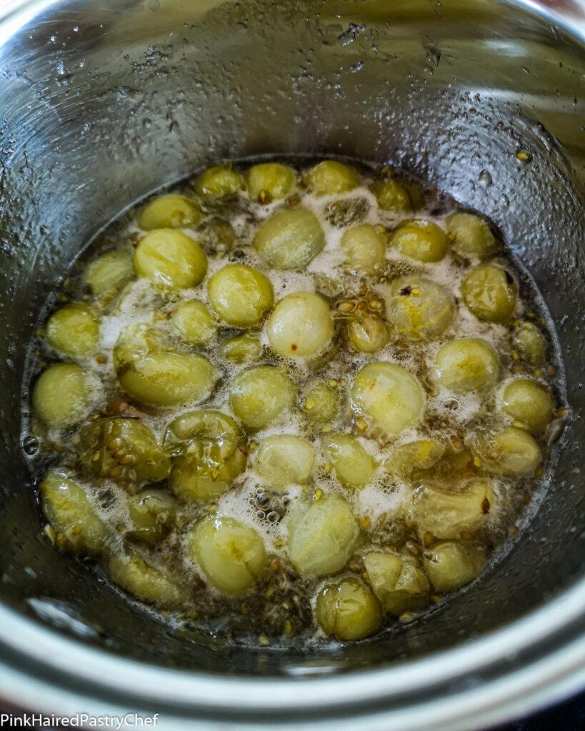 Gooseberry Crème Brûlée Recipe - Pink Haired Pastry Chef