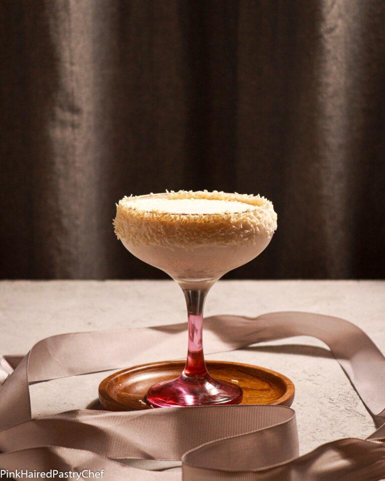 White Chocolate Coconut Martini Cocktail Recipe - Drinks