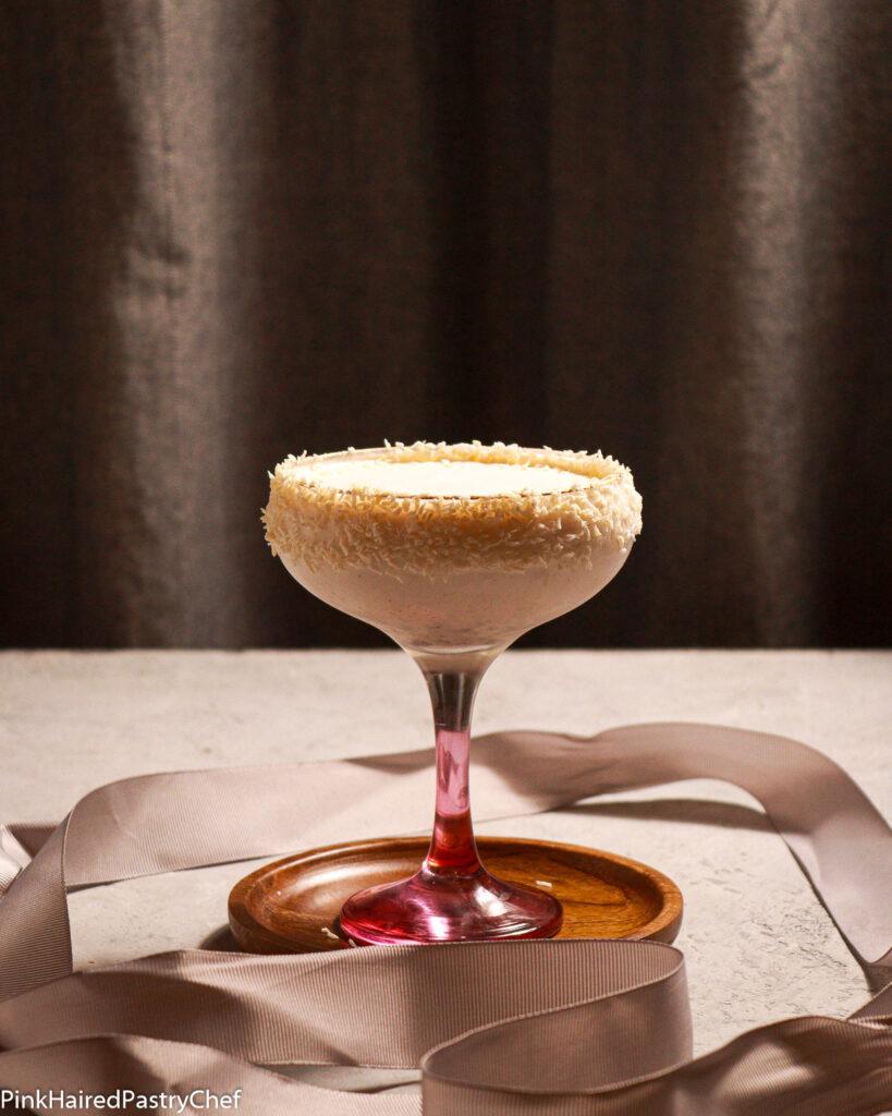 White Chocolate Coconut Martini Cocktail Recipe - Drinks