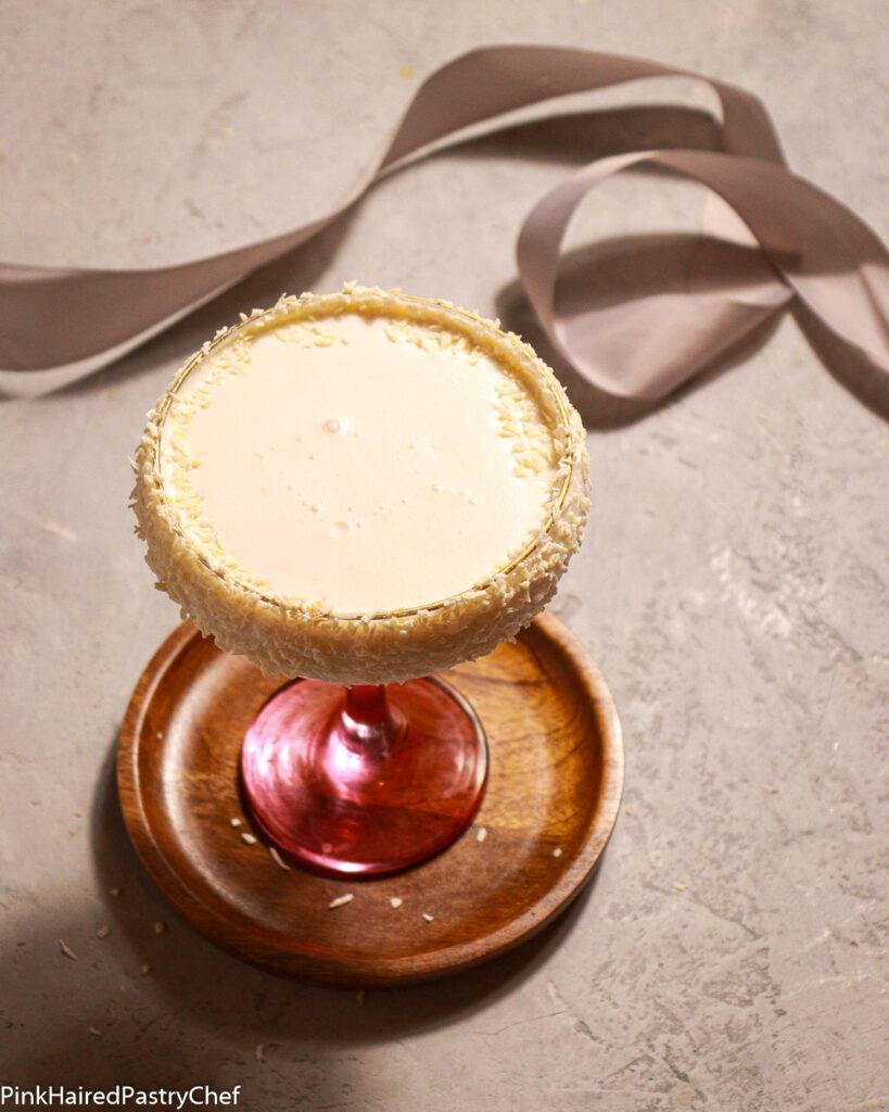 White Chocolate Coconut Martini Cocktail Recipe - Drinks