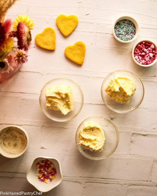 Vanilla Heart Shaped Shortbread Biscuits Recipe - Pink Haired Pastry Chef