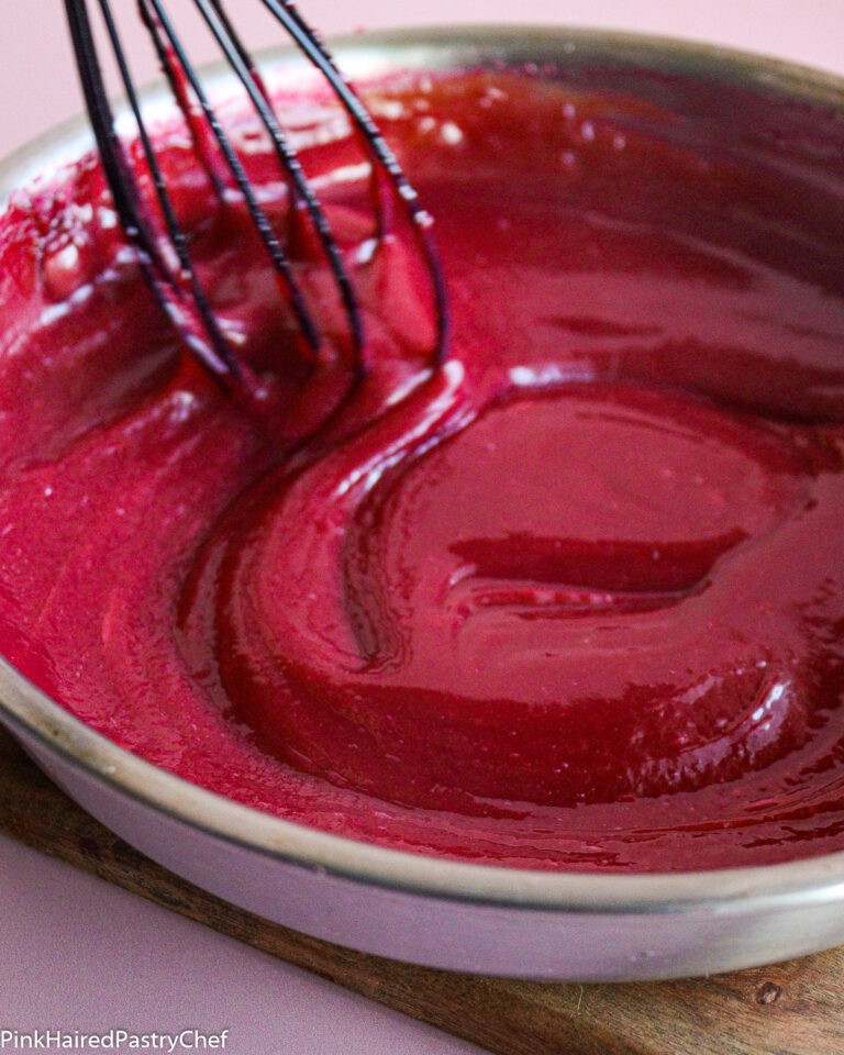 Raspberry Curd Recipe - Pink Haired Pastry Chef