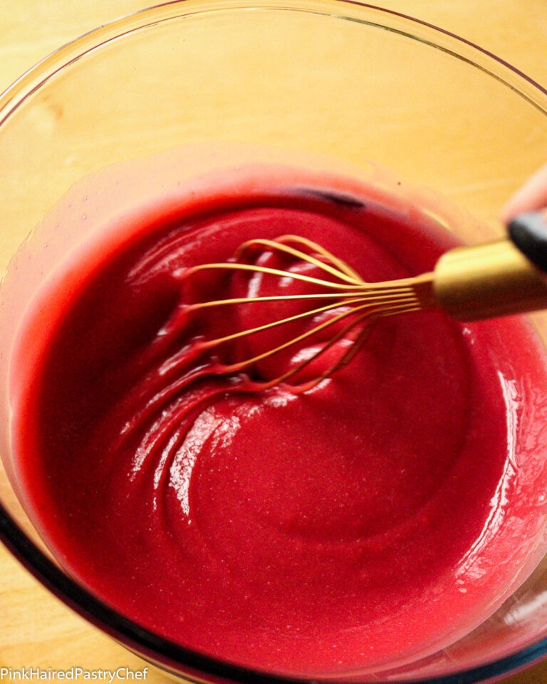 Raspberry Curd Recipe - Pink Haired Pastry Chef
