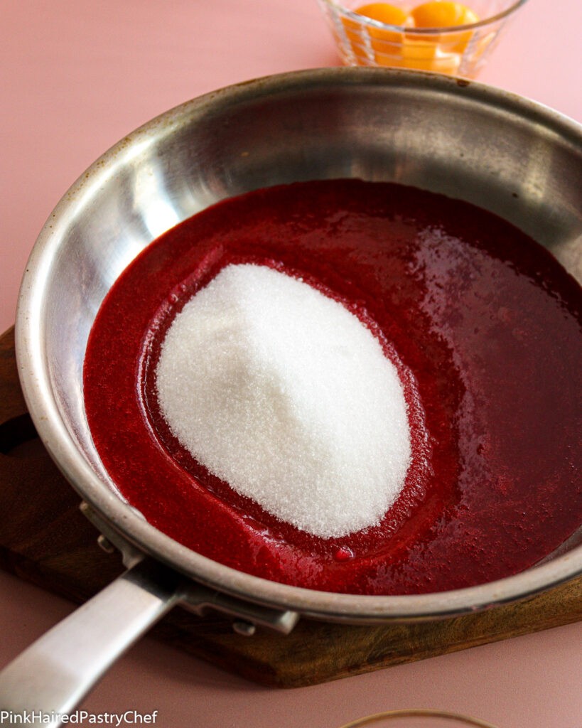 Raspberry Curd Recipe - Pink Haired Pastry Chef