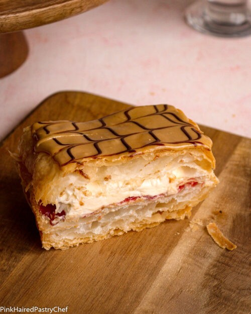 Bakery Style Coffee Slices Recipe - Pink Haired Pastry Chef