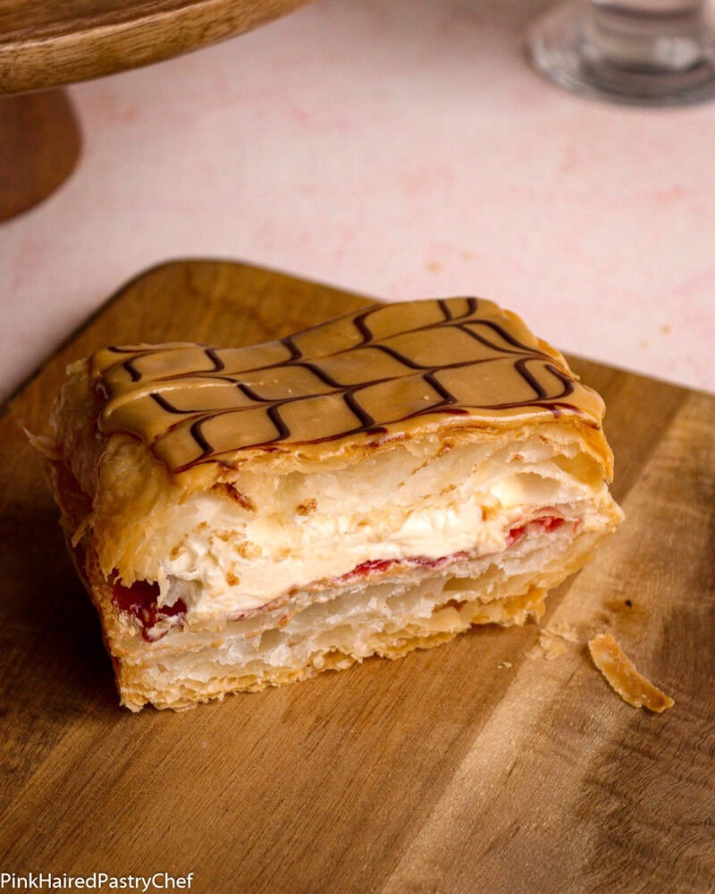 Bakery Style Coffee Slices Recipe - Pink Haired Pastry Chef