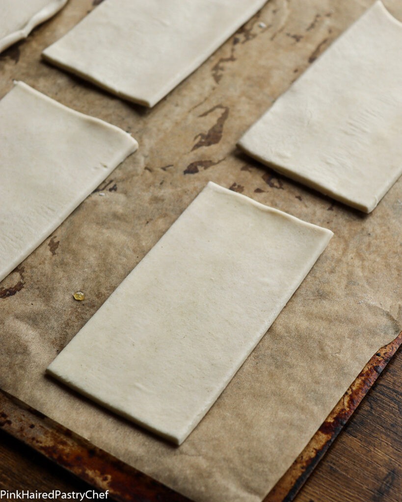 Bakery Style Cream Slices Recipe - Pink Haired Pastry Chef