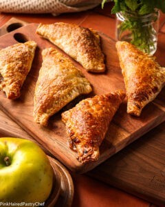 Bakery Style Apple Turnovers Recipe - Pink Haired Pastry Chef