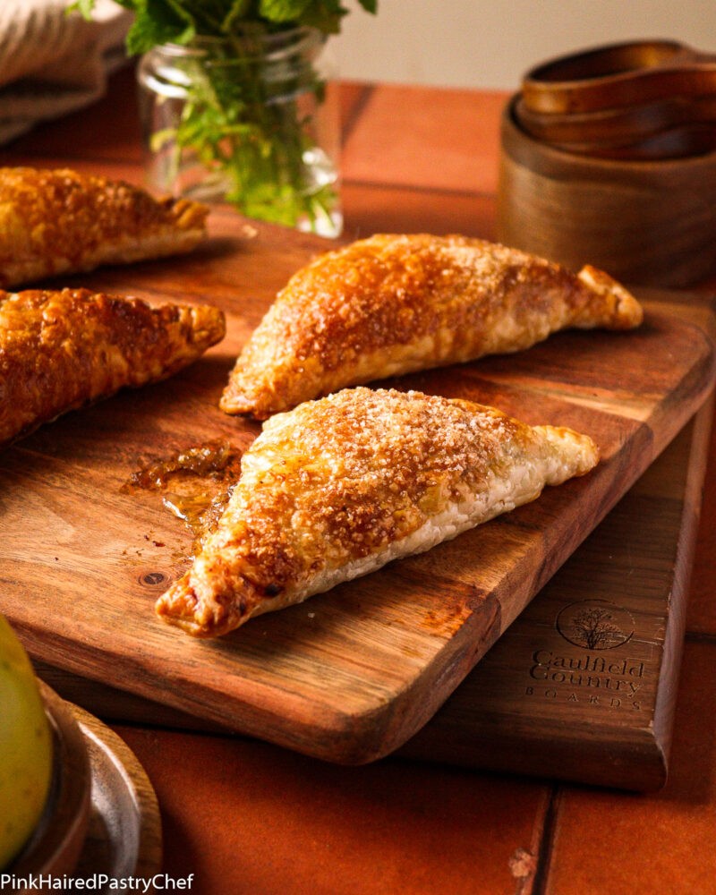 Bakery Style Apple Turnovers Recipe - Pink Haired Pastry Chef
