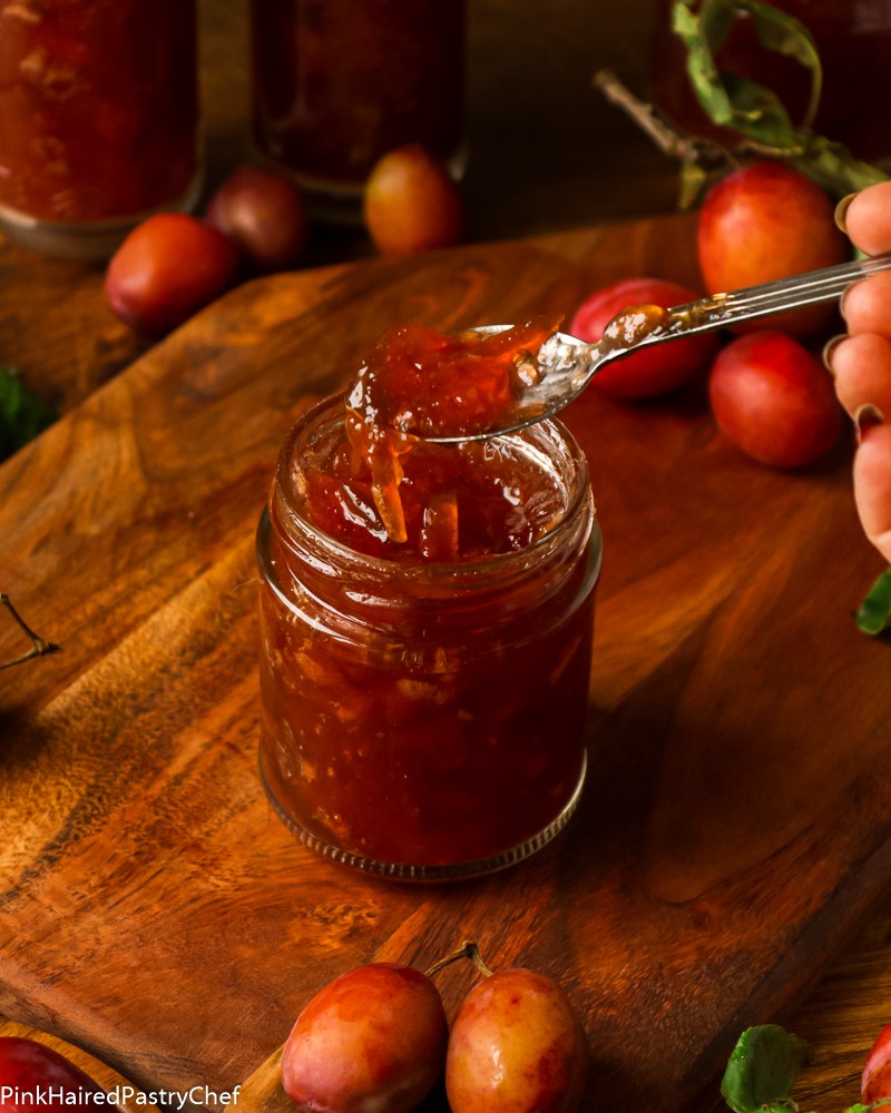 Perfect Plum Jam Recipe - Pink Haired Pastry Chef