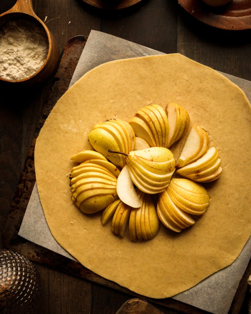 Easy Pear Galette Recipe - Pink Haired Pastry Chef