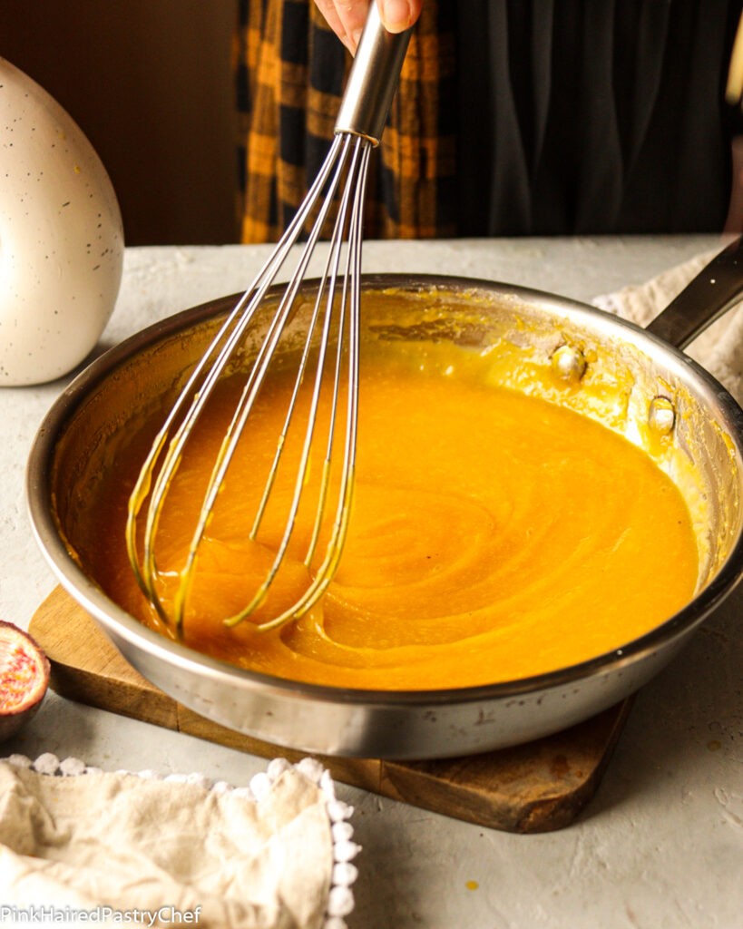 Homemade Passionfruit Curd Recipe - Pink Haired Pastry Chef