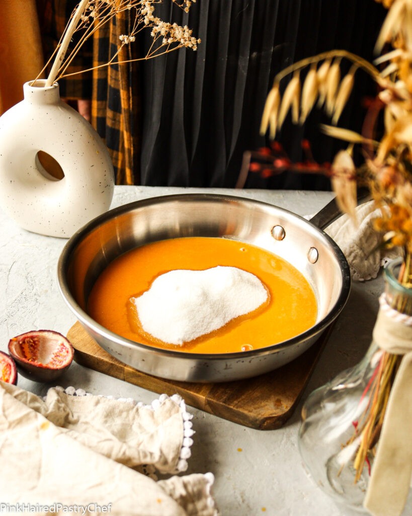 Homemade Passionfruit Curd Recipe - Pink Haired Pastry Chef