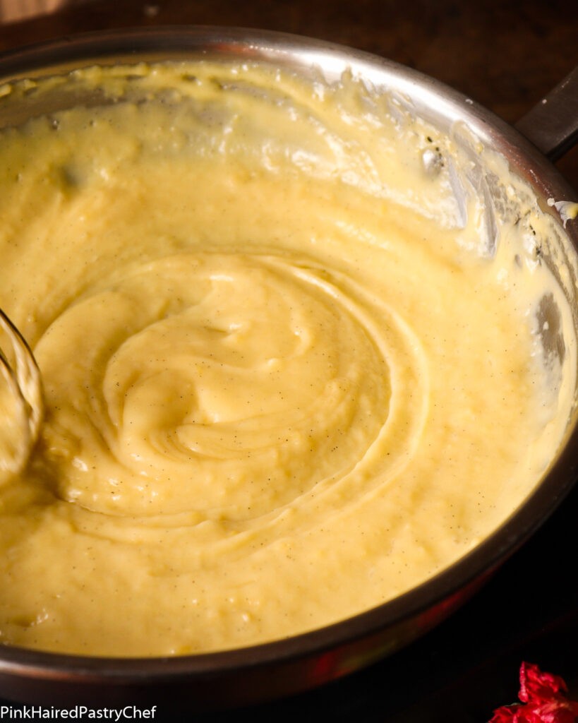 Bake Stable Custard Recipe - Pink Haired Pastry Chef