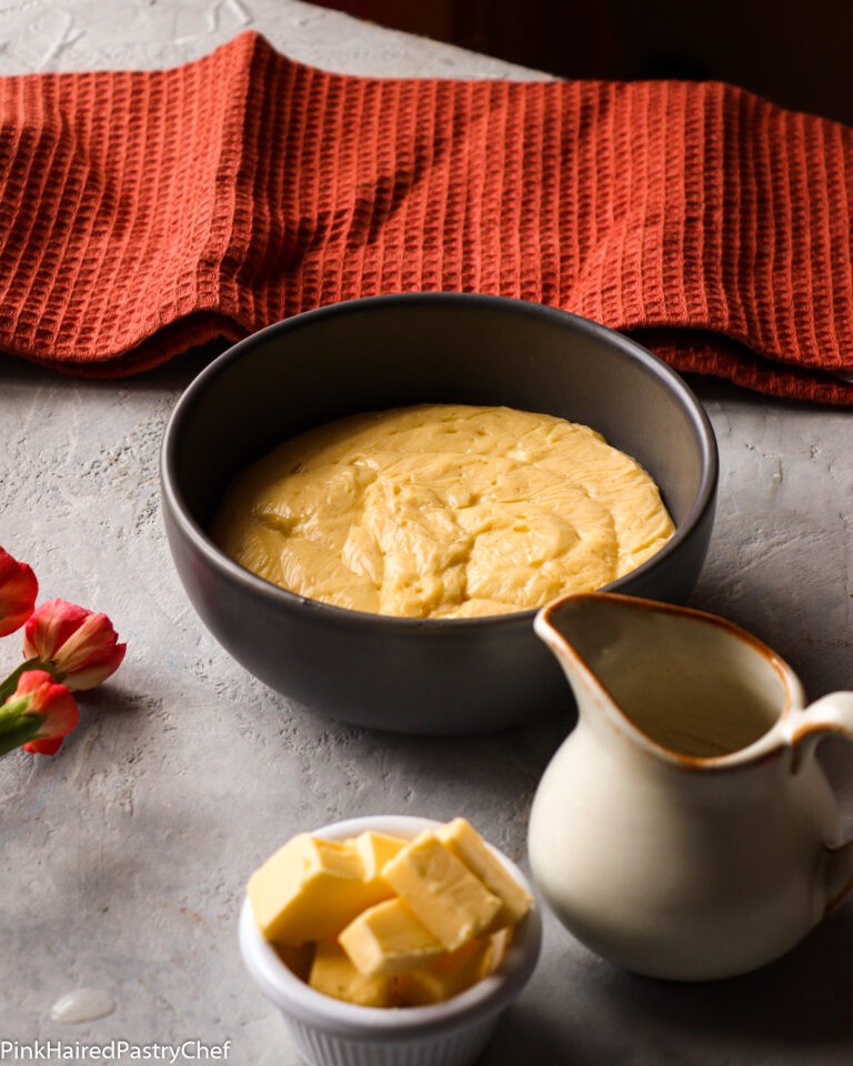 Bake Stable Custard Recipe - Pink Haired Pastry Chef