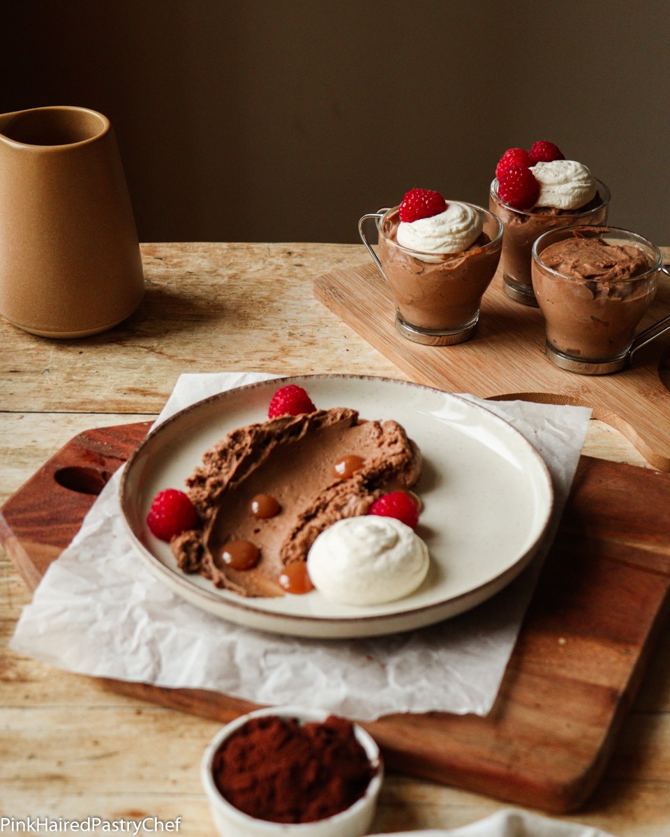 Chocolate Mousse Recipe - Pink Haired Pastry Chef